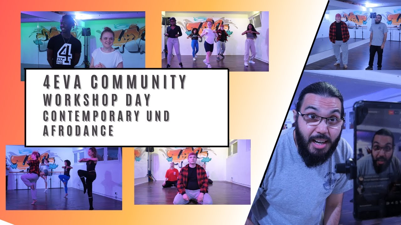 4EVA Community Workshop Day Contemporary und Afrodance - YouTube