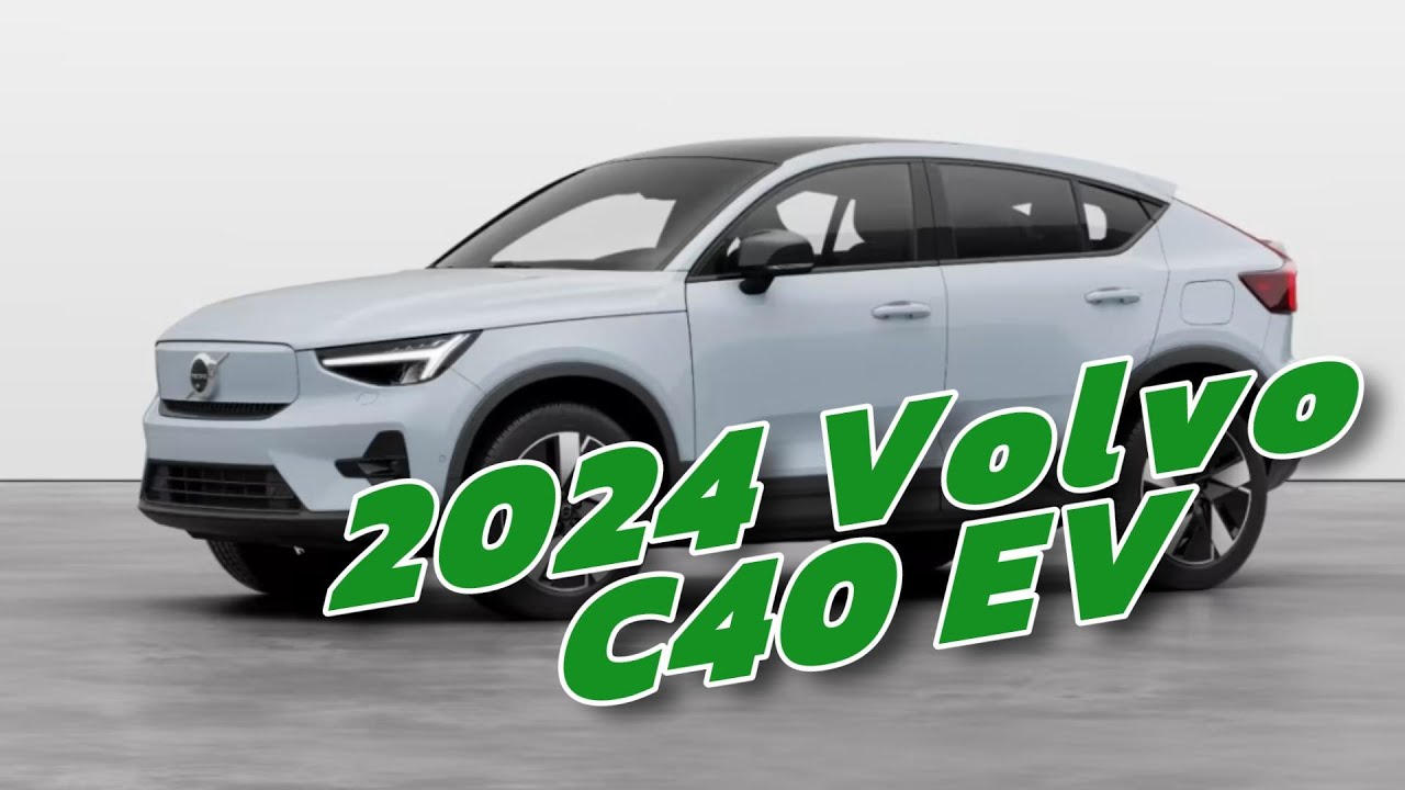 Electrifying Elegance: The 2024 Volvo C40 EV Facelift Redefines ...