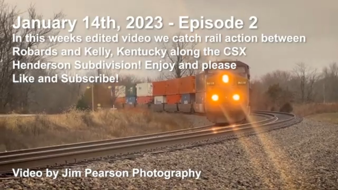January 14th, 2023 - Episode 2 - This week’s edited video rail action ...
