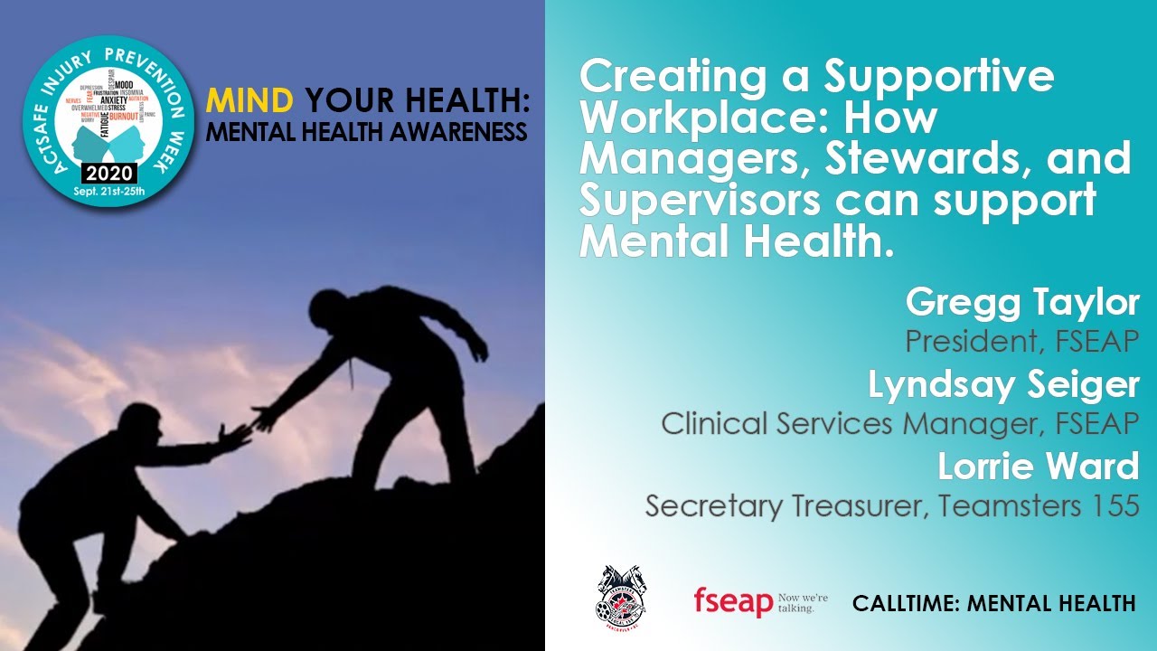 Creating a Supportive Workplace: How Managers, Stewards, and ...