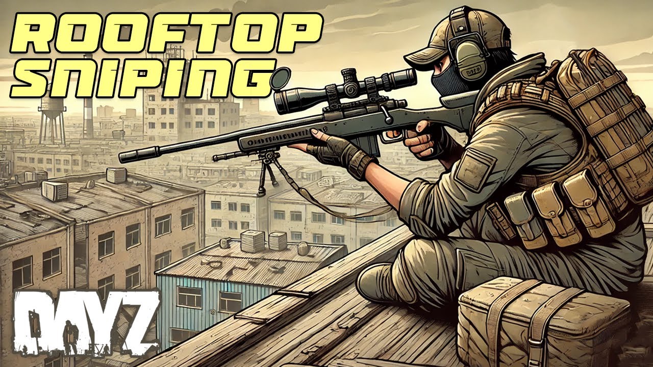 HOW I BECAME A DEADLY ROOFTOP SNIPER IN DAYZ - YouTube