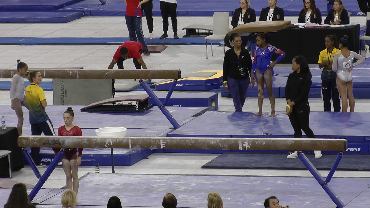 Sydney Morris Beam - 2019 WOGA Classic - YouTube