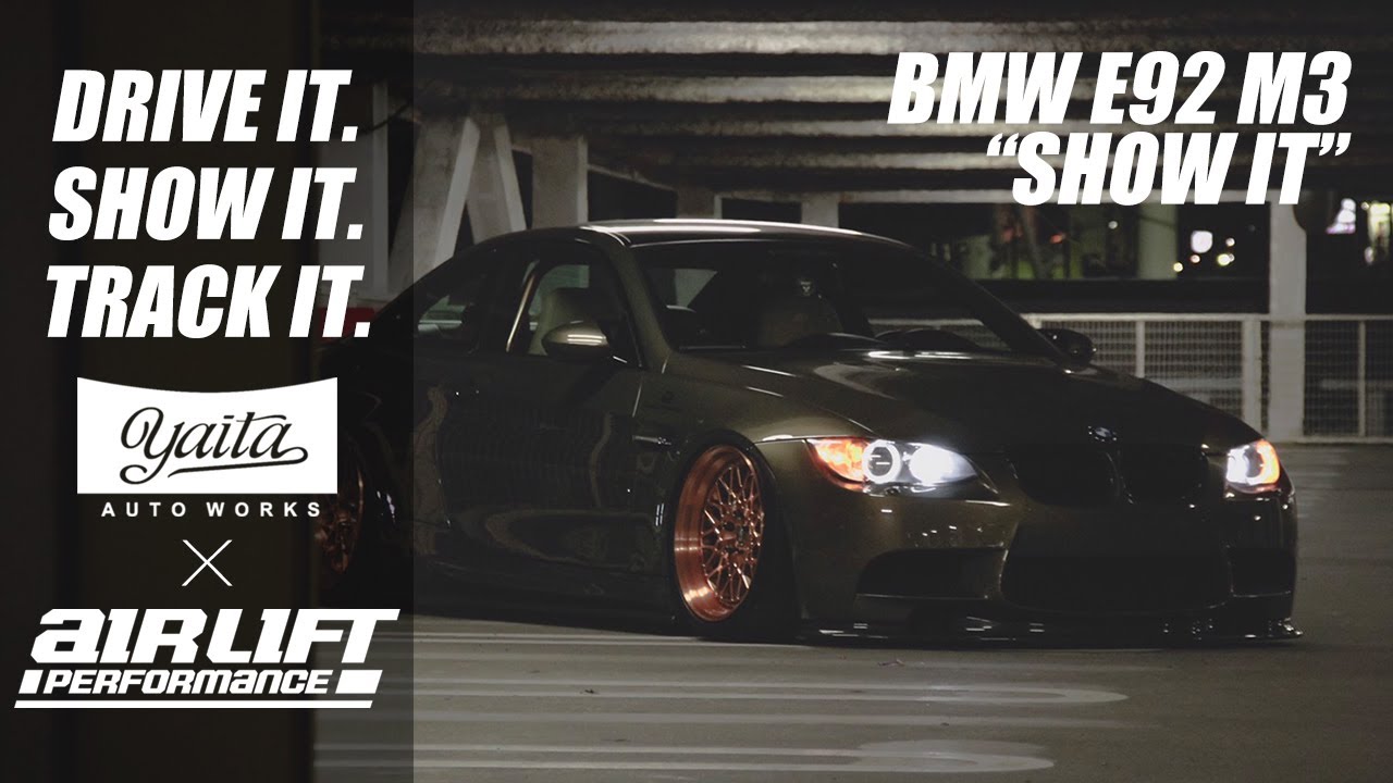 Yaita Auto Works BMW E92 M3 "Show it" edit | Air Lift Performance Japan ...