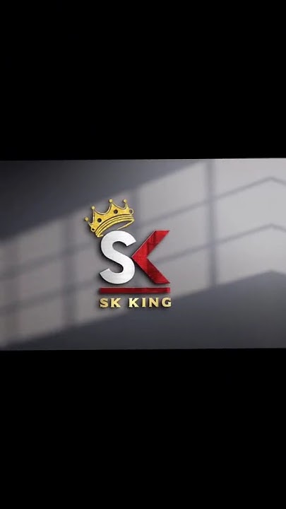 SK KING NAME LOGO DESIGN| BY PIXEL LAB #logo #short - YouTube