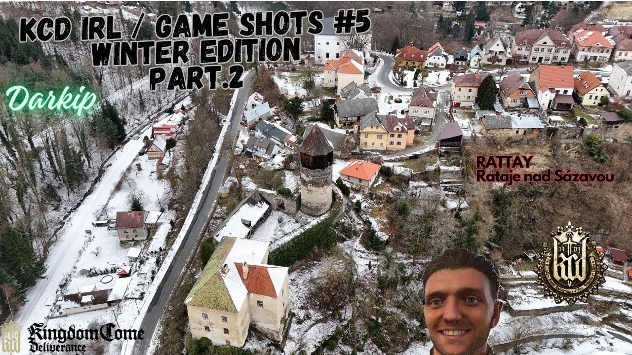 Kingdom Come: Deliverance - IRL / Game shots - winter edition #5 Rattay ...