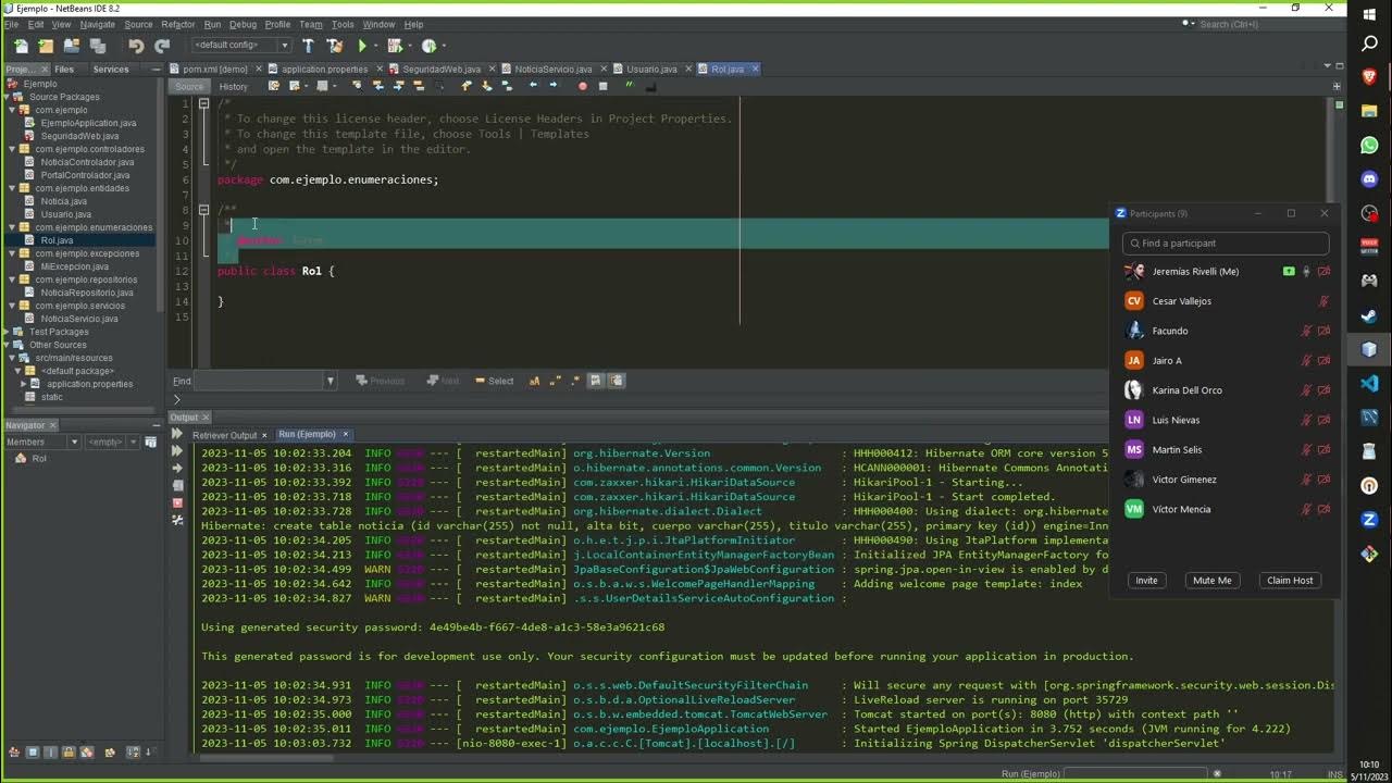 Camino FullStack #17: Implementando Roles y Seguridad con Spring Security en Spring Boot. - YouTube