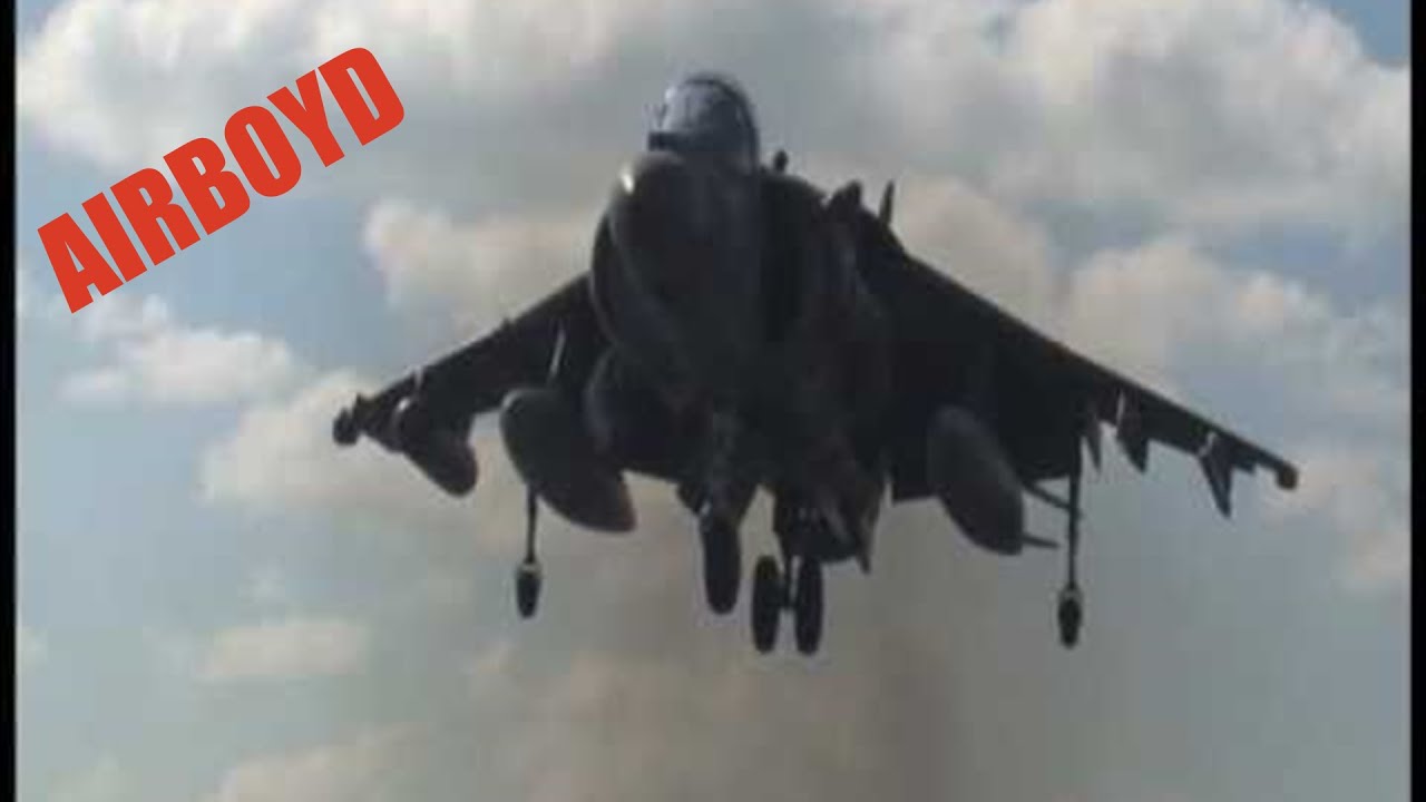 AV-8B Harriers Land On USS Kearsarge (LHD 3) - YouTube