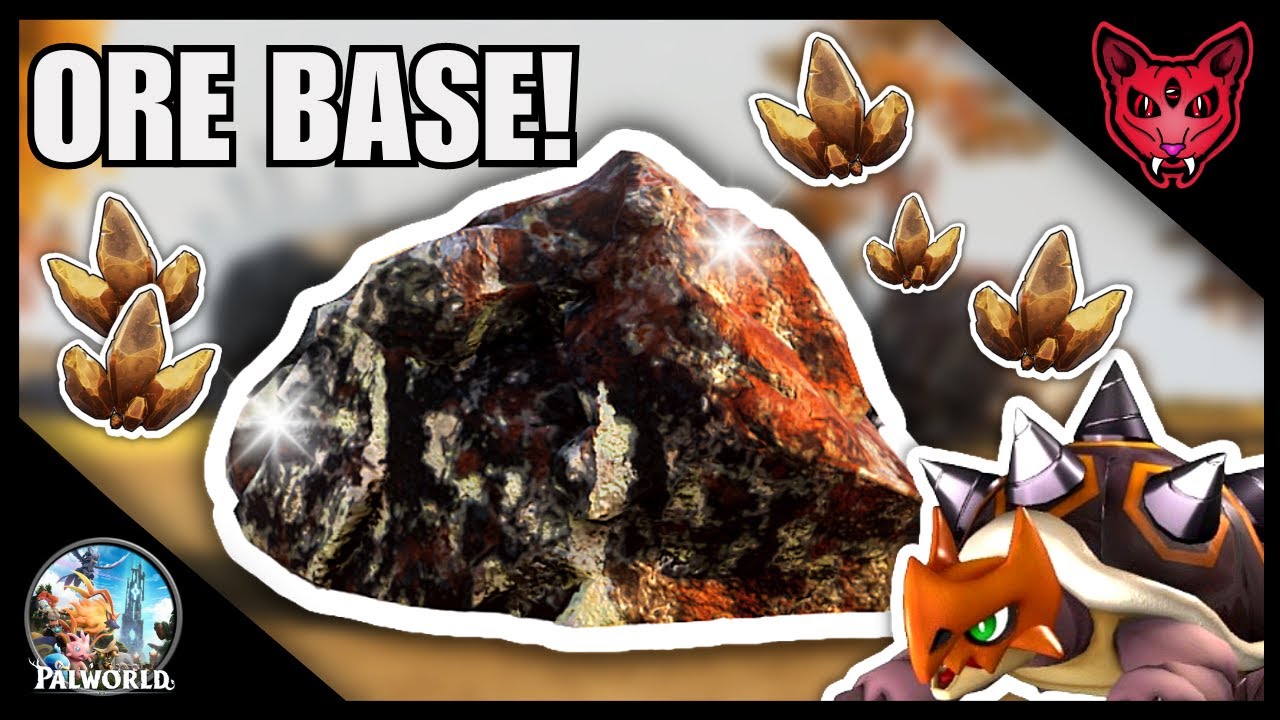 BUILDING A SELF-SUSTAINABLE ORE BASE! | Let's Play Palworld - YouTube
