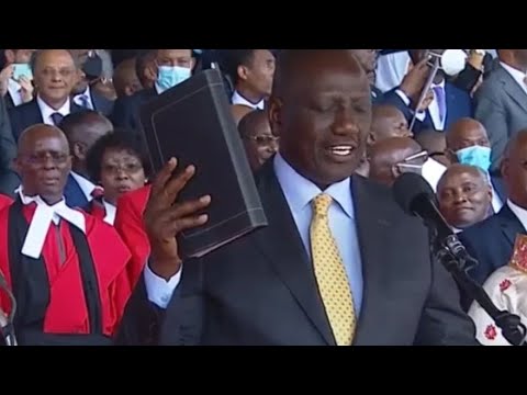 PRESIDENT WILLIAM SAMOEI RUTO'S FULL SPEECH AT HIS INAGURATION CEREMONY ...