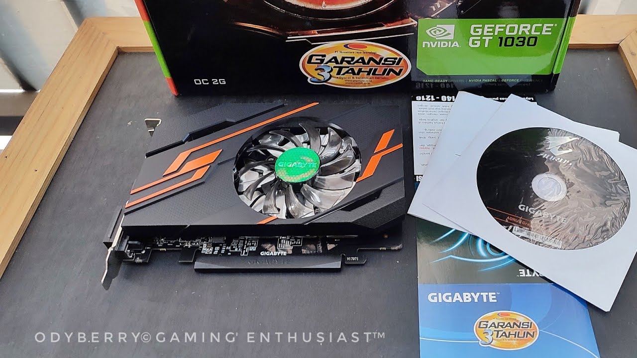 Unboxing Test 3DMark Night Raid Benchmark GIGABYTE Geforce® GT 1030 OC ...