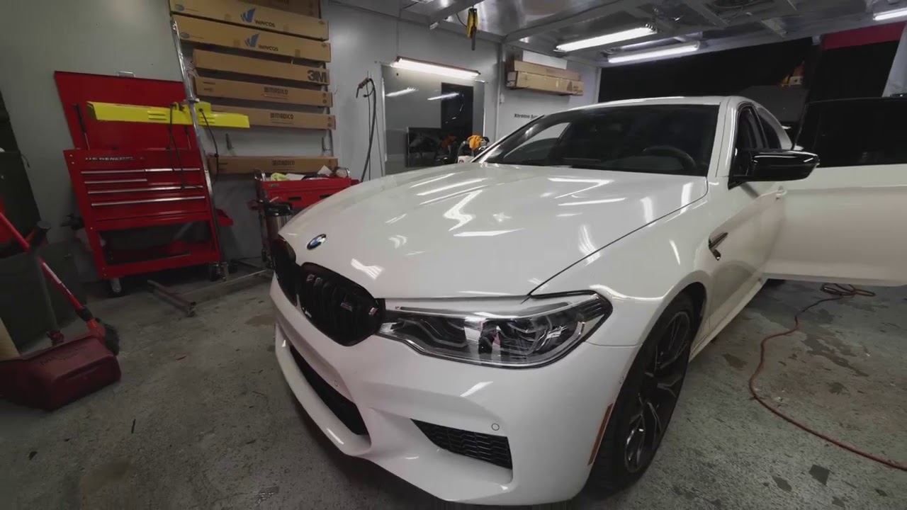Xtreme Autosports - 2019 BMW M5 Wrap - YouTube