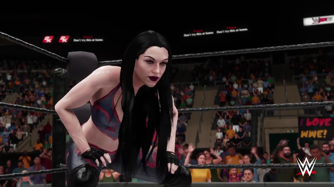 WWE 2K18 the baroness v kitana - YouTube
