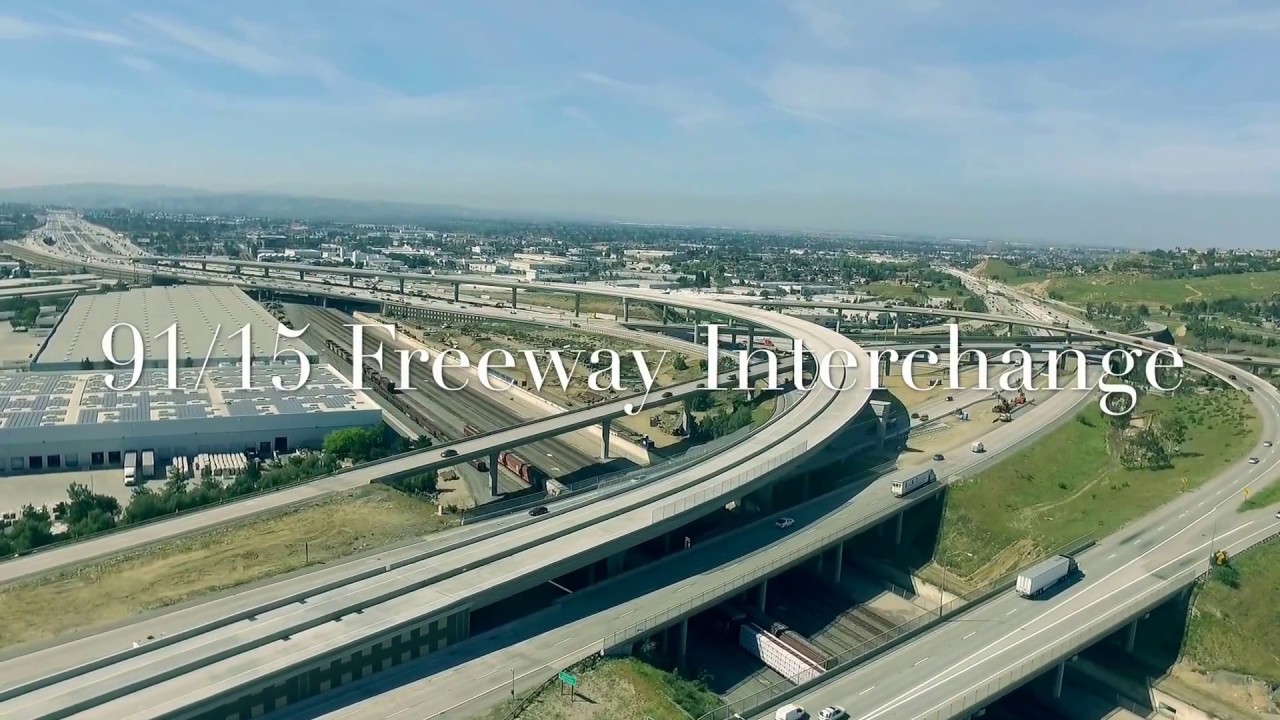 91/15 Freeway Interchange - YouTube