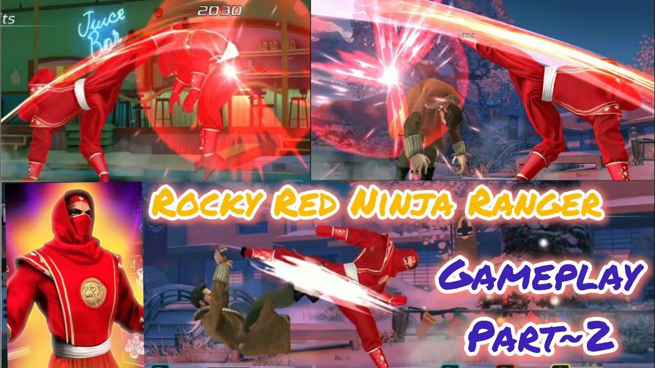 Red Ninjetti Ranger (Rocky DeSantos)~Power Rangers Legacy Wars~Gameplay ...