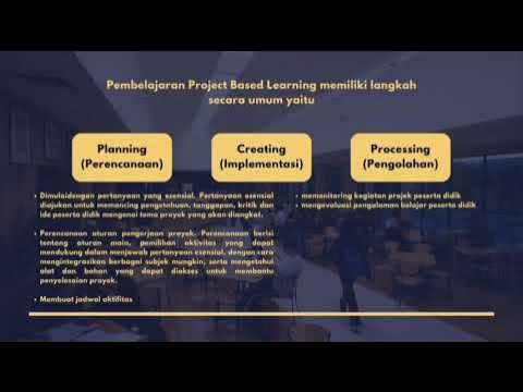PROJECT BASED LEARNING - Pengertian, karakteristik, dan sintaks ...
