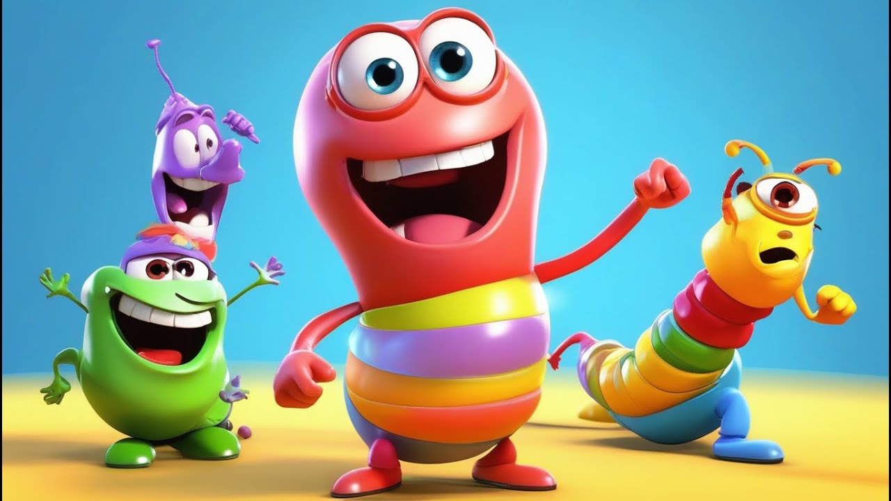 Wiggle Like a Worm! 🪱 Fun Kids’ Song & Dance | Interactive Learning ...
