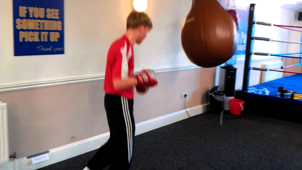 boxing training drills moves creating angles, bumping round off punches ...