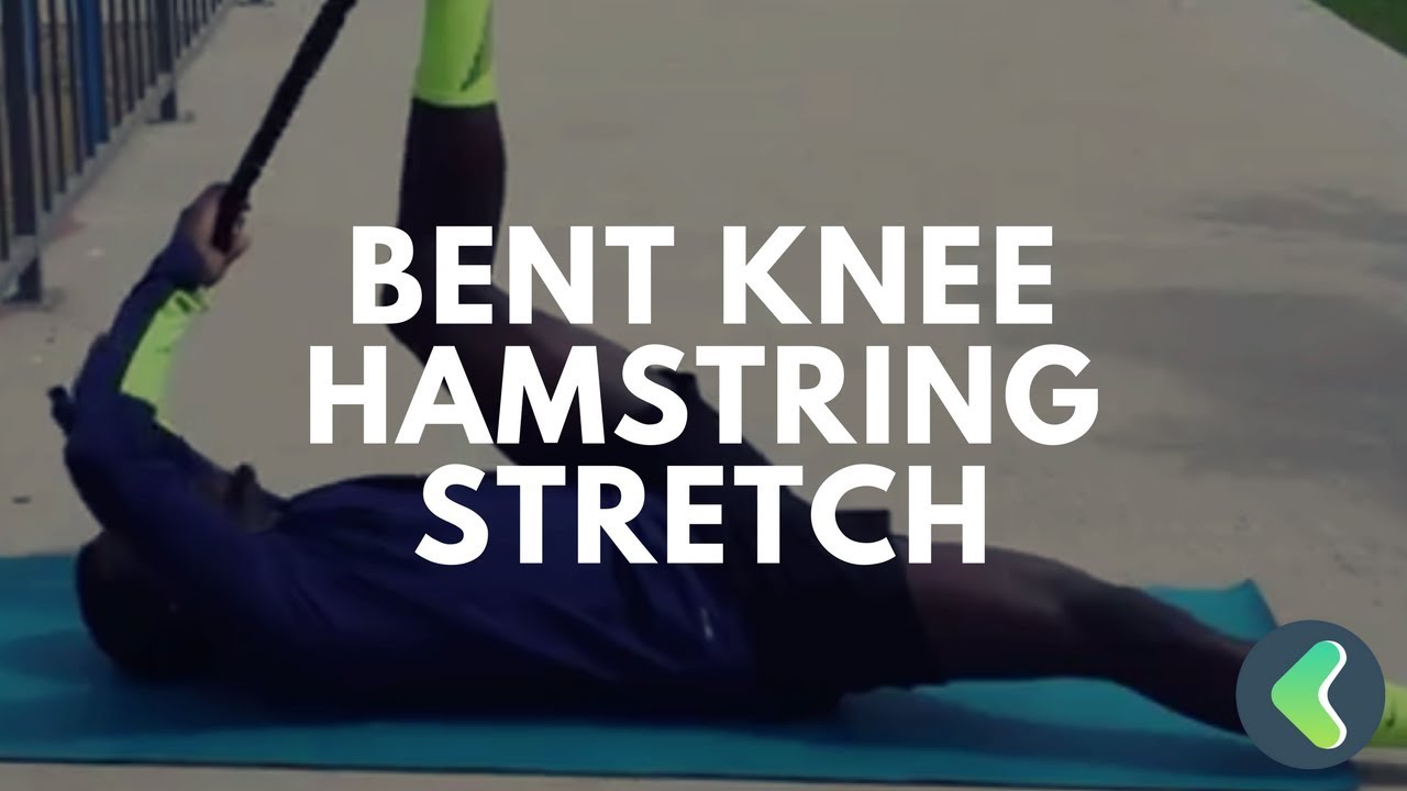 Bent Knee Hamstring Stretch - YouTube