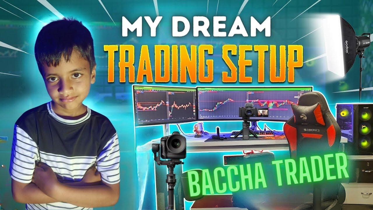 MY DREAM TRADING SETUP | BAACHA TRADER MULTIPLE SCREEN TRADING SETUP ...