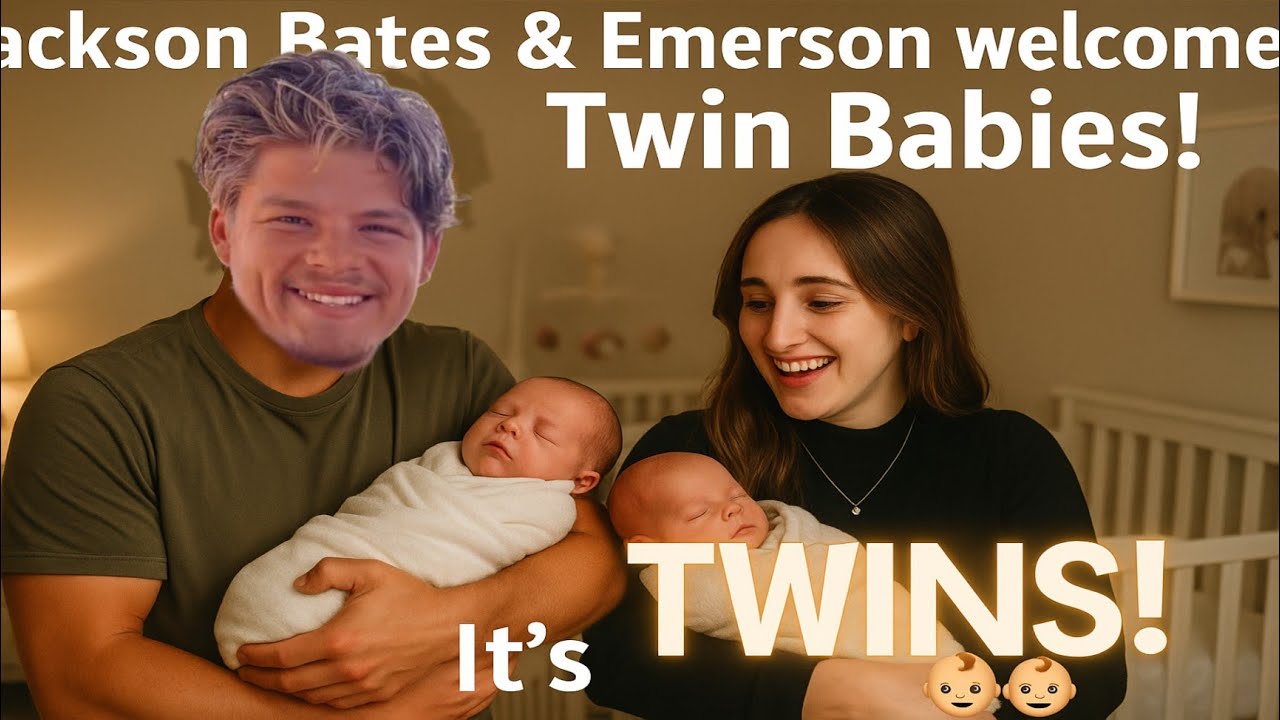 "Double Joy! Jackson Bates and Emerson Become Parents to Twins!" - YouTube