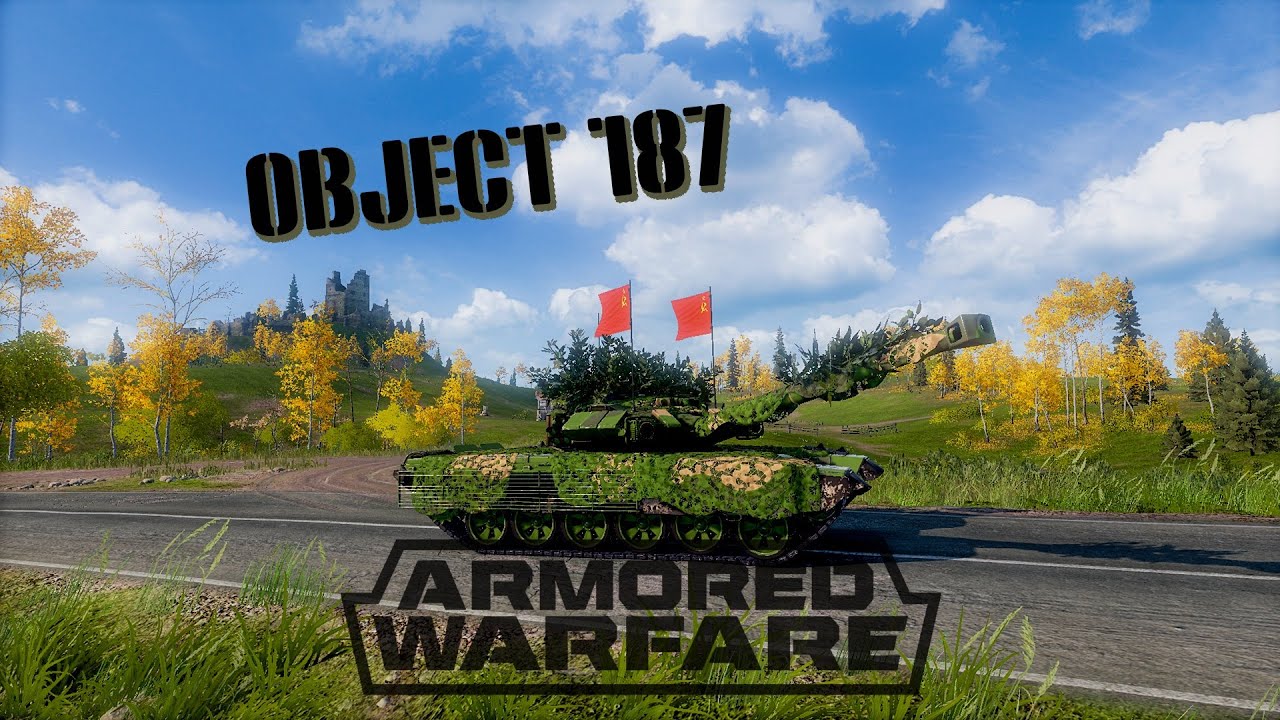 Armored Warfare | Object 187 Motherland Camo Game Play 10,8k DMG - YouTube