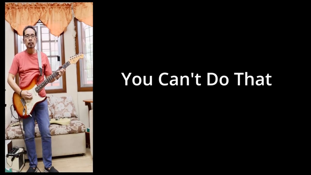 You Can't Do That - YouTube
