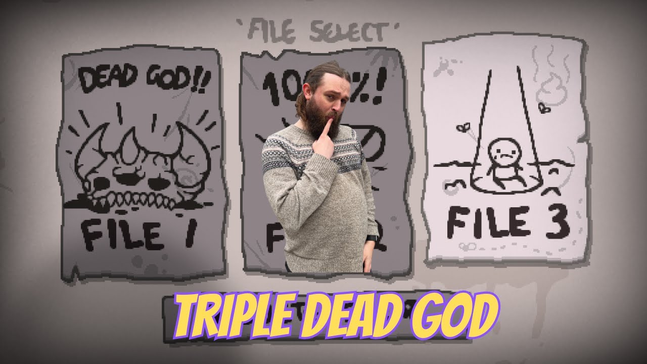 VERTICAL STREAM! - Road To Triple Dead God 1/3 | The Binding Of Isaac ...