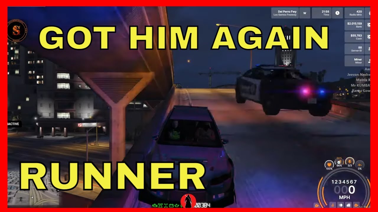 runner as escape driver | Kannada server gta 5 #gta @jyotigaming8088 ...