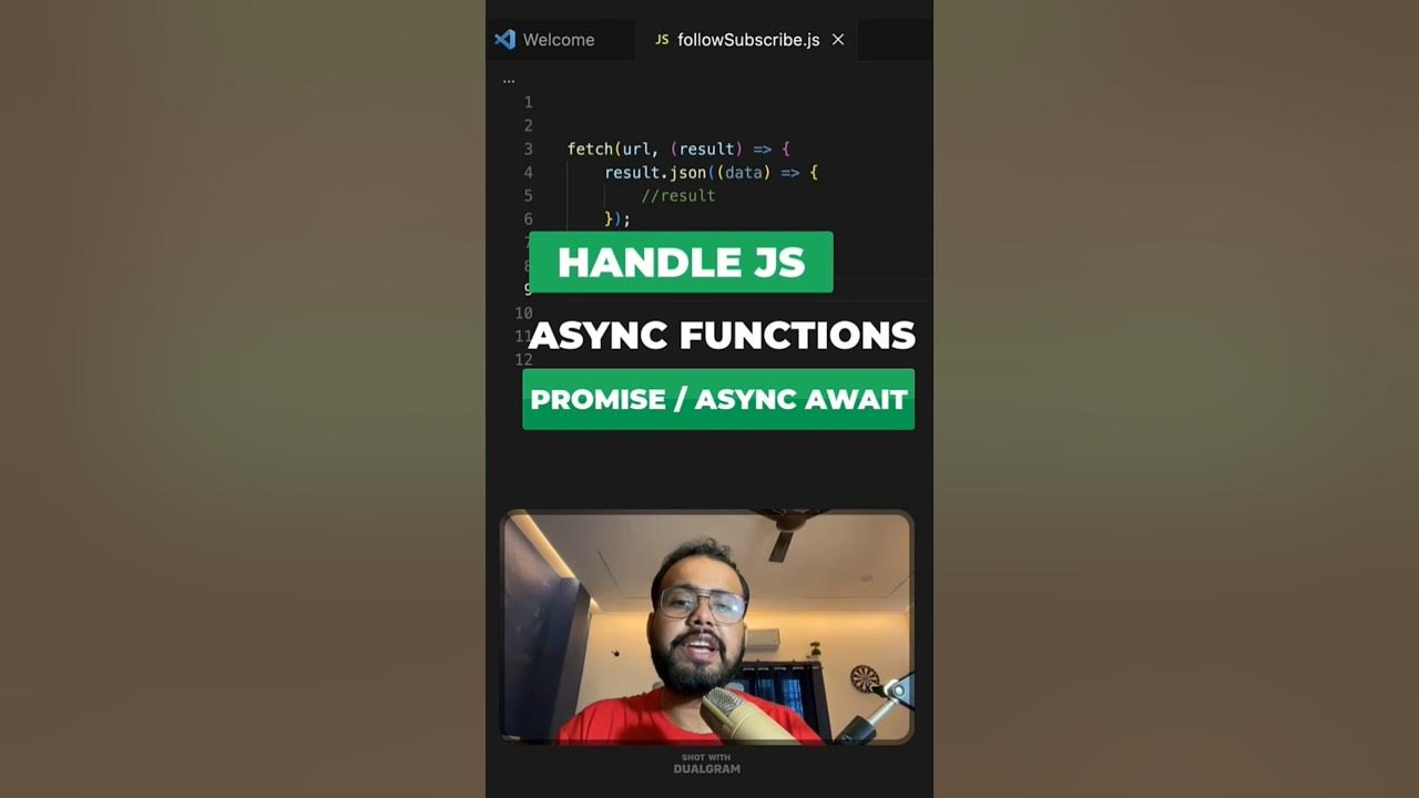 🔥Handle Async Functions in JavaScript with Callback Functions Promise & Async Await - YouTube