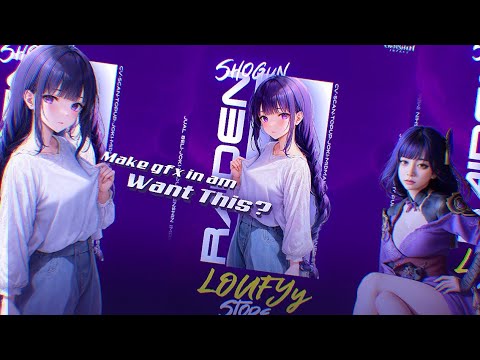 CARA MEMBUAT GFX/LOGO SIMPLE DI ALIGHT MOTION - YouTube