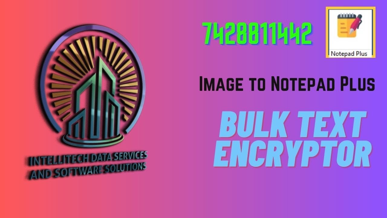 HOW TO CONVERT IMAGE FILES IN TO NOTEPAD PLUS FILES Image File HOW TO CONVERT IMAGE FILES IN TO NOTEPAD PLUS FILES Image File