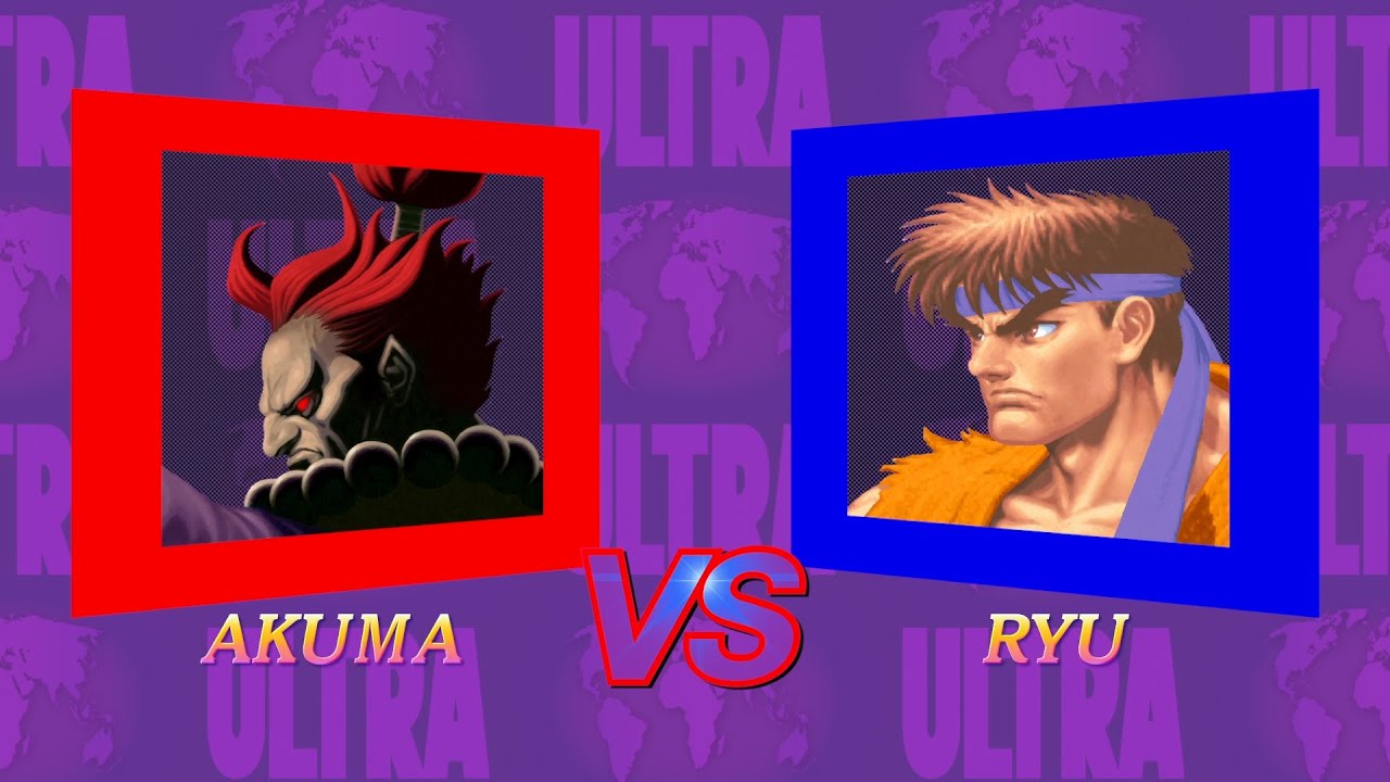 Super Street Fighter II | Akuma vs Ryu - YouTube