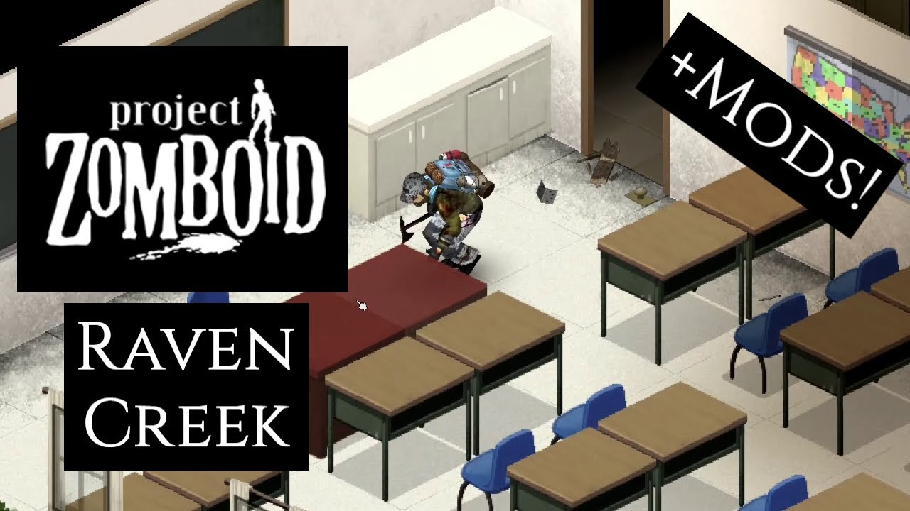 Project Zomboid - Raven Creek - Part 16 - Checking out the local school ...