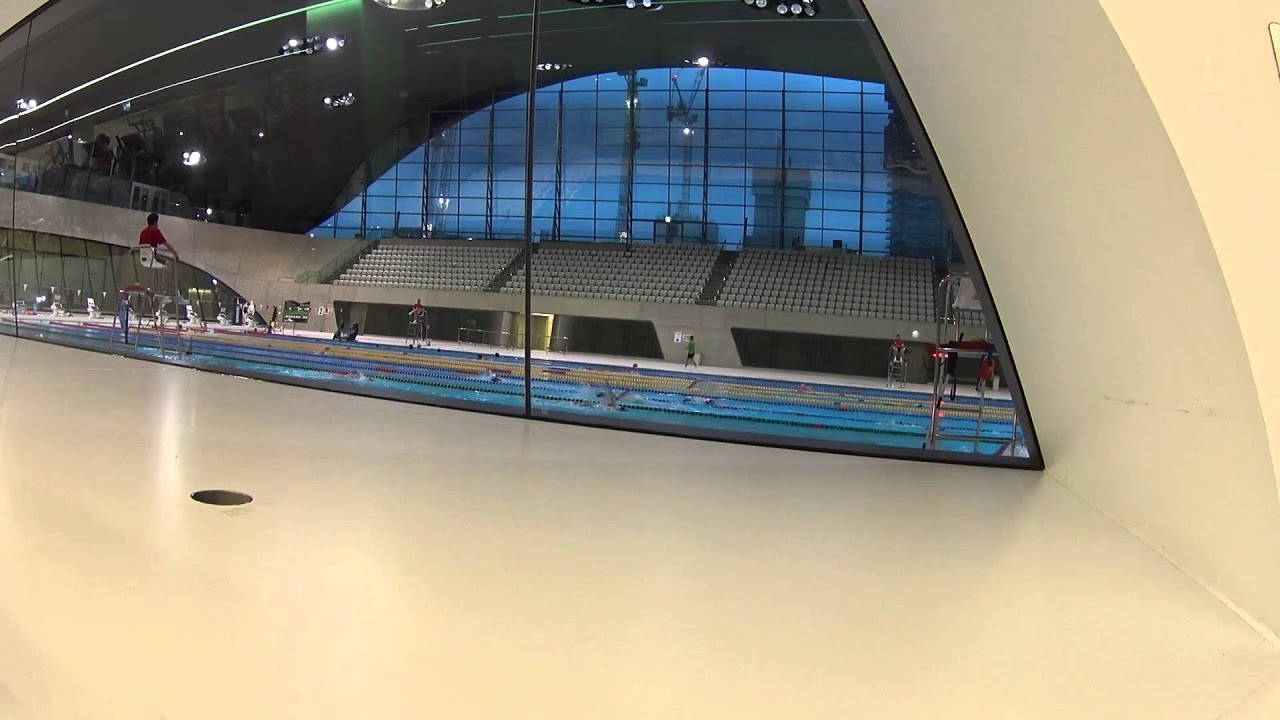 London Aquatics Centre | Queen Elizabeth Olympic Park - YouTube