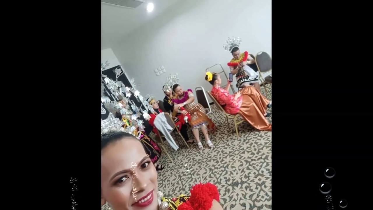 I am wearing Ngepan Iban | Busana Traditional | part 2 - YouTube