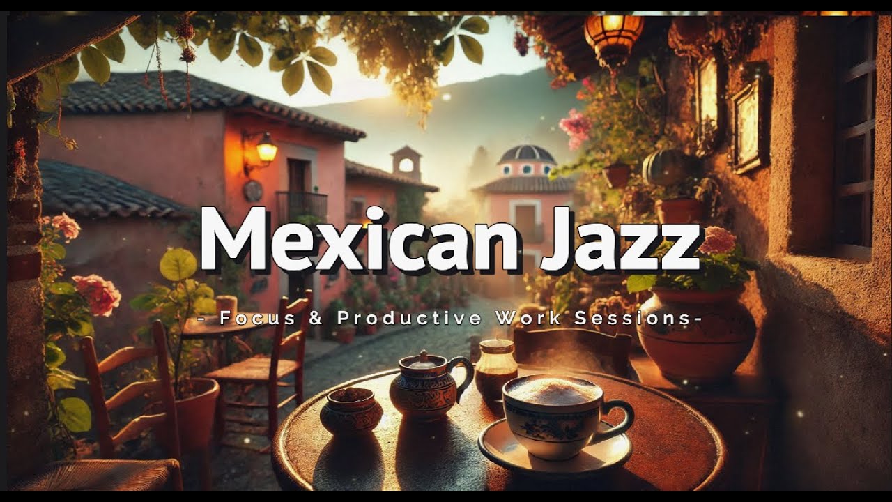 Mexican Jazz Bliss 🎶 : Relaxing Instrumental Beats for Productivity ...