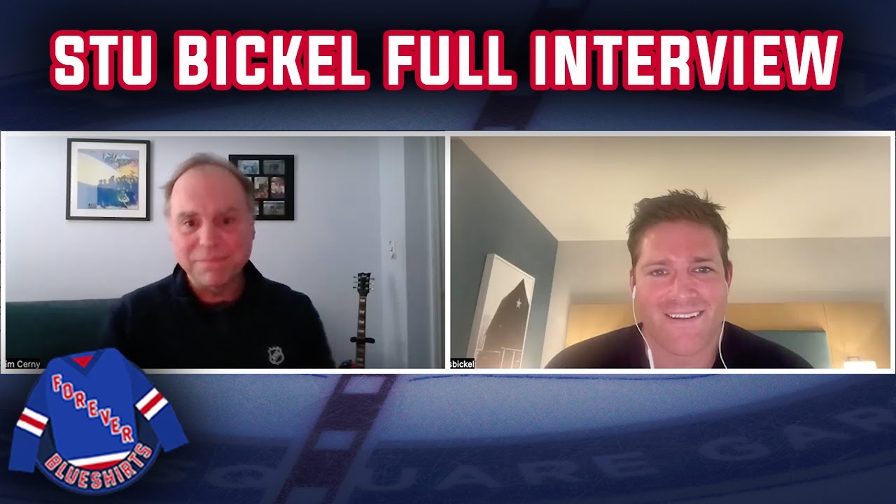 Full Interview with Former Rangers Defensemen Stu Bickel - YouTube