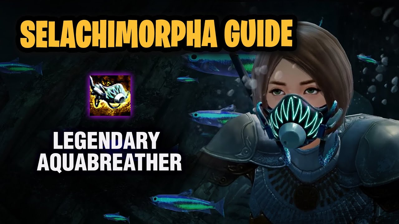 How to Craft Legendary Aquabreather : Selachimorpha - YouTube