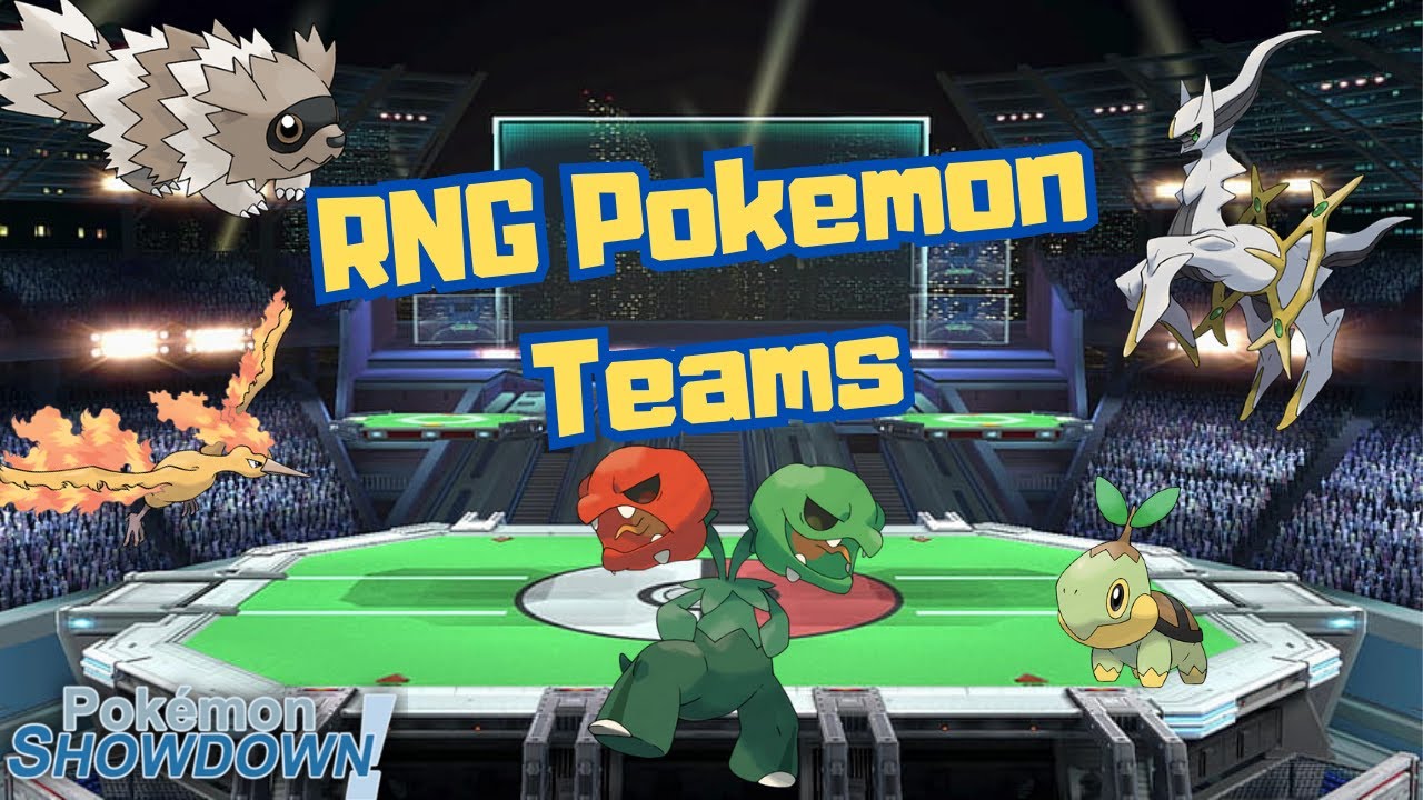 Using a Random Number Generator to Pick Our Teams - Pokemon Showdown Ft ...