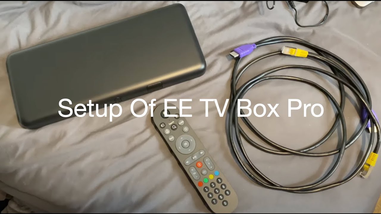 Setting Up EE TV Box Pro - YouTube