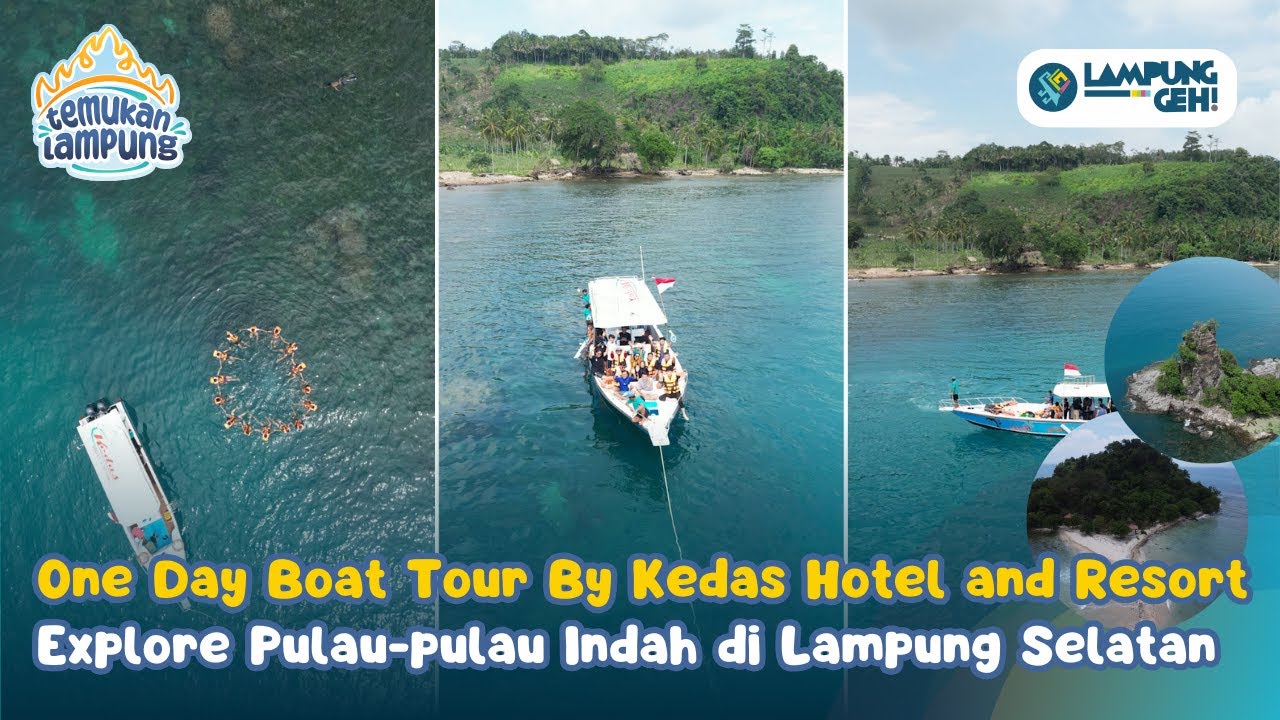 Explore Pulau-Pulau di Lampung Selatan, One Day Boat Tour by Kedas ...