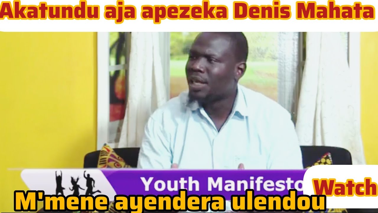 Denis Mahata Uyuyu Interview yake sungaduphe ndiakatundu koma ...