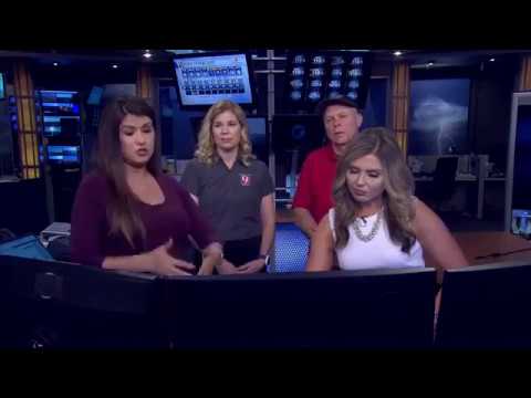 KWTV News 9 Ahead of the Storm with Facebook Live Interaction - YouTube