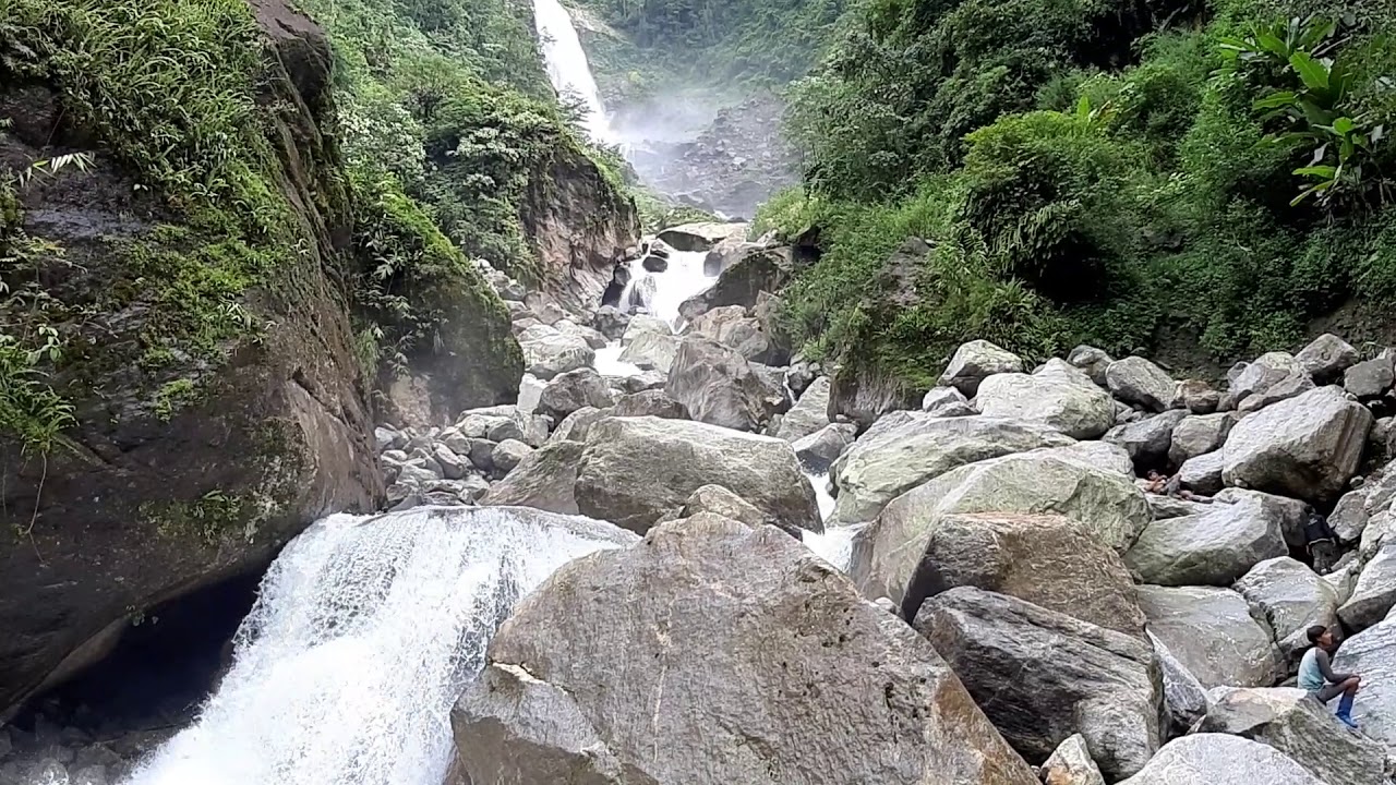 Naga Waterfalls, Lachung, Sikkim - YouTube