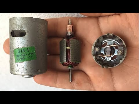 BOZUK MOTOR NASIL TAMİR EDİLİR   HOW TO REPAIR A BROKEN ENGINE    MOTOR SARGI YENİLEME  DC 12V MOTOR