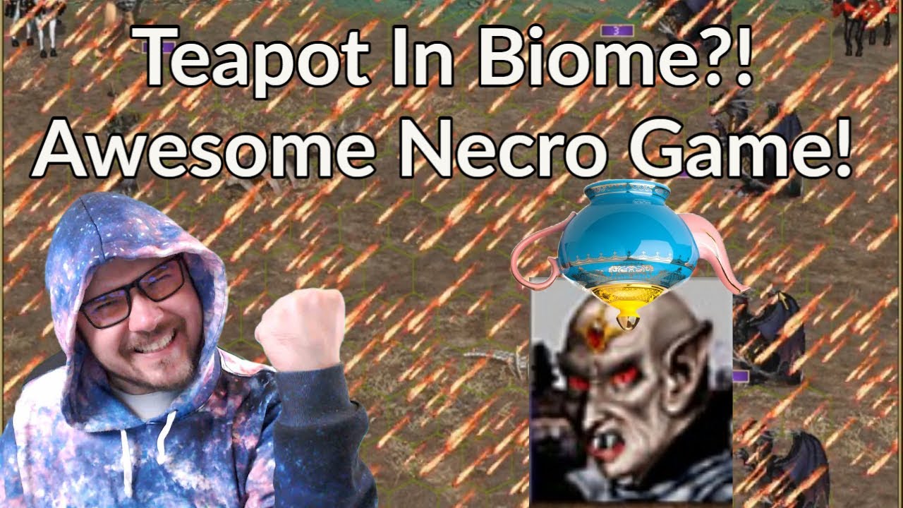 Teapot In Biome! Awesome Necro Game! | Heroes 3 Necropolis Gameplay ...