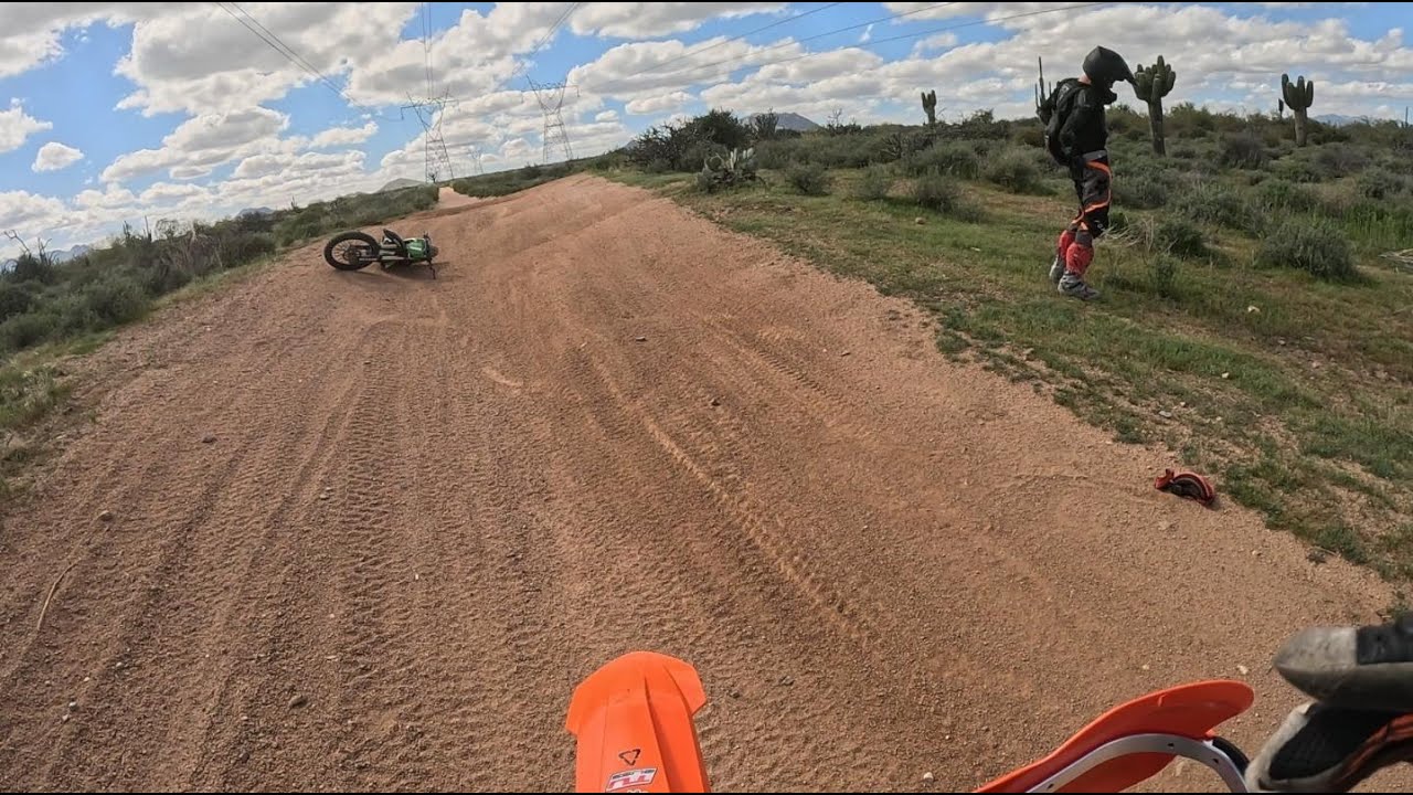 Rio Verde Ride. Too Much BRAAP Ended Up With a Crash! - YouTube