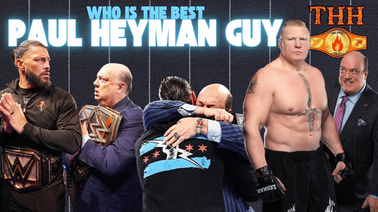 Who Is The Best Paul Heyman Guy: Roman Reigns, CM Punk or Brock Lesnar ...