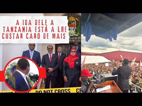 PRESIDENTE ZAMBIANO APEDREJADO PELA POPULAÇÃO, POR TER PARTICIPADO NA TOMADA DE POSSE DA SAMIA