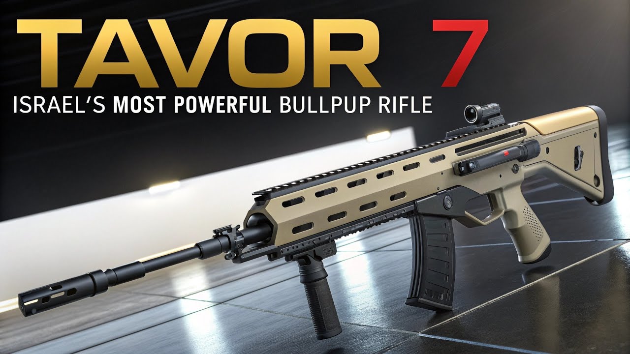 Tavor 7 Israel’s Most Powerful Bullpup Rifle Ever Built - YouTube